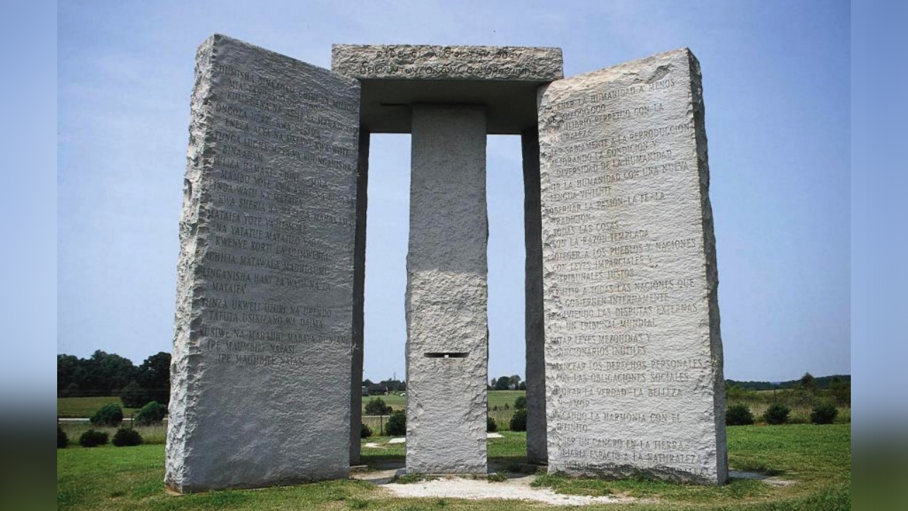 America’s Stonehenge: What were the Georgia Guidestones? - The Eagle ...