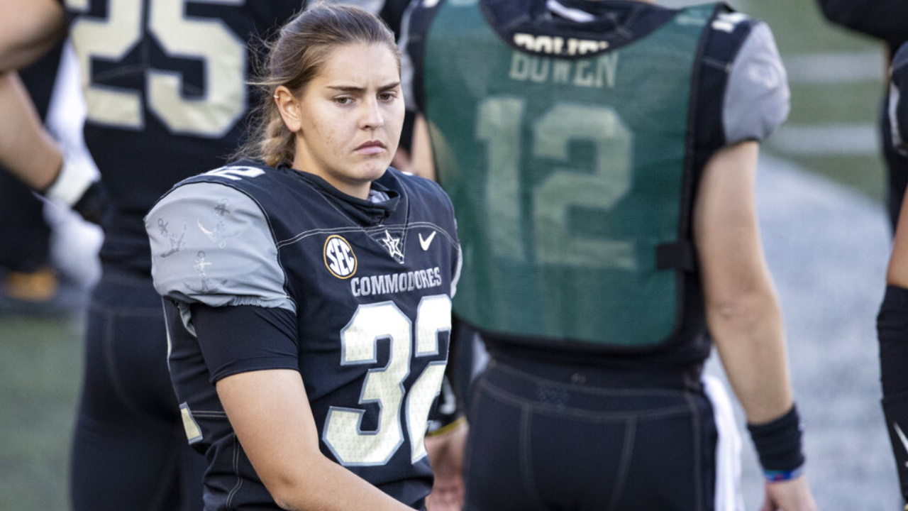 Vanderbilt kicker Sarah Fuller first woman to score in Power 5 college ...