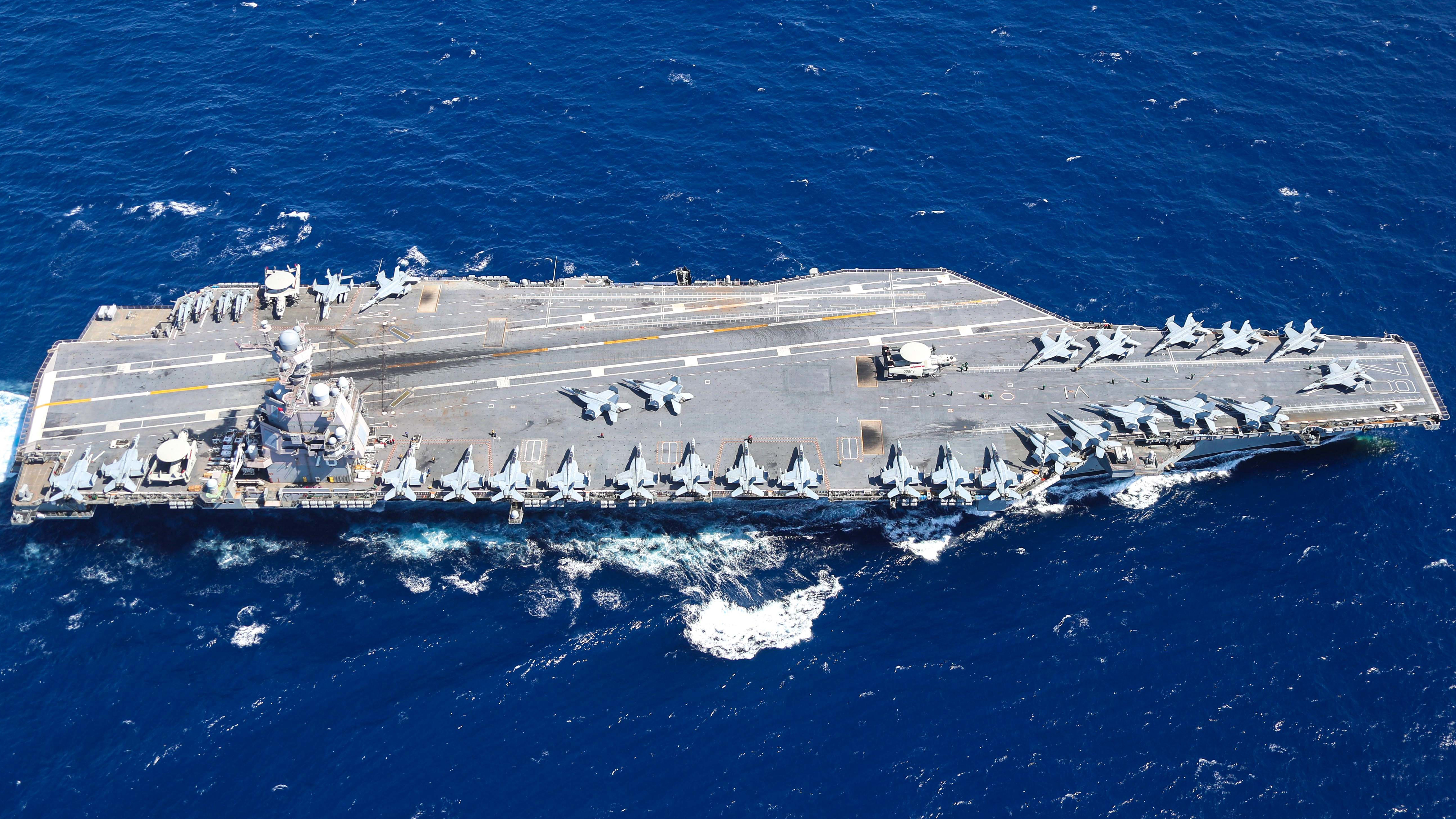 World’s largest aircraft carrier, USS Gerald R. Ford, to deploy for ...
